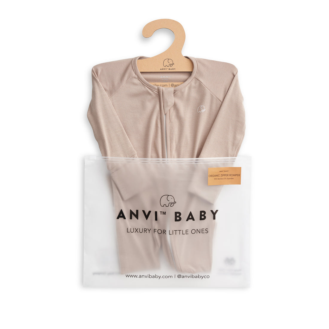 Newborn Zip Romper | Organic Zipper Romper – Anvi Baby